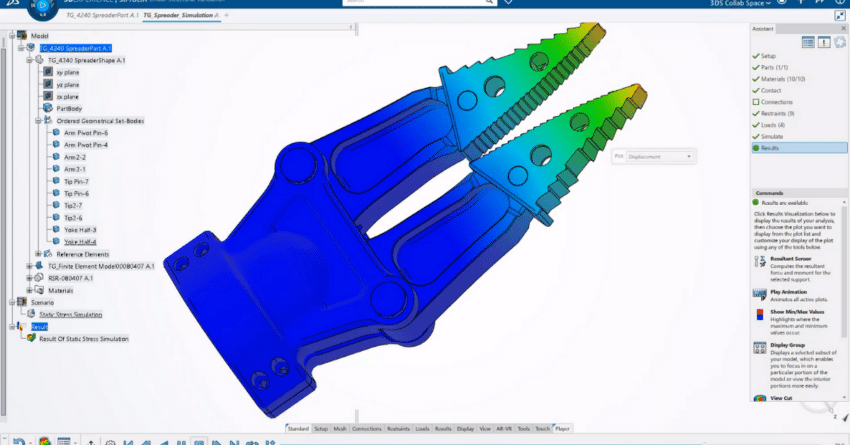 3DEXPERIENCE® Works Structural Simulation | TS Nuovamacut