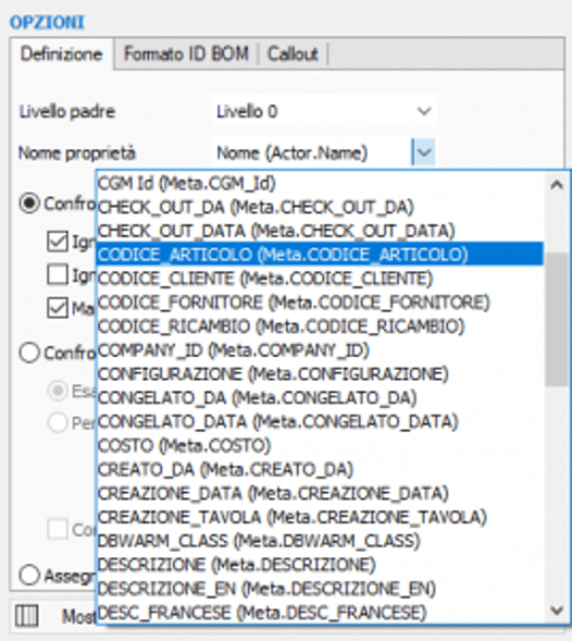 Creare una BOM con tabella in SolidWorks Composer | TS Nuovamacut