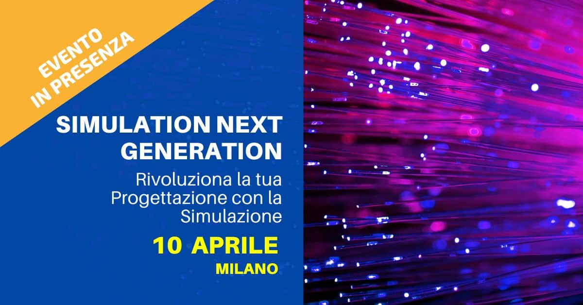 Evento Simulation Next Generation a Milano